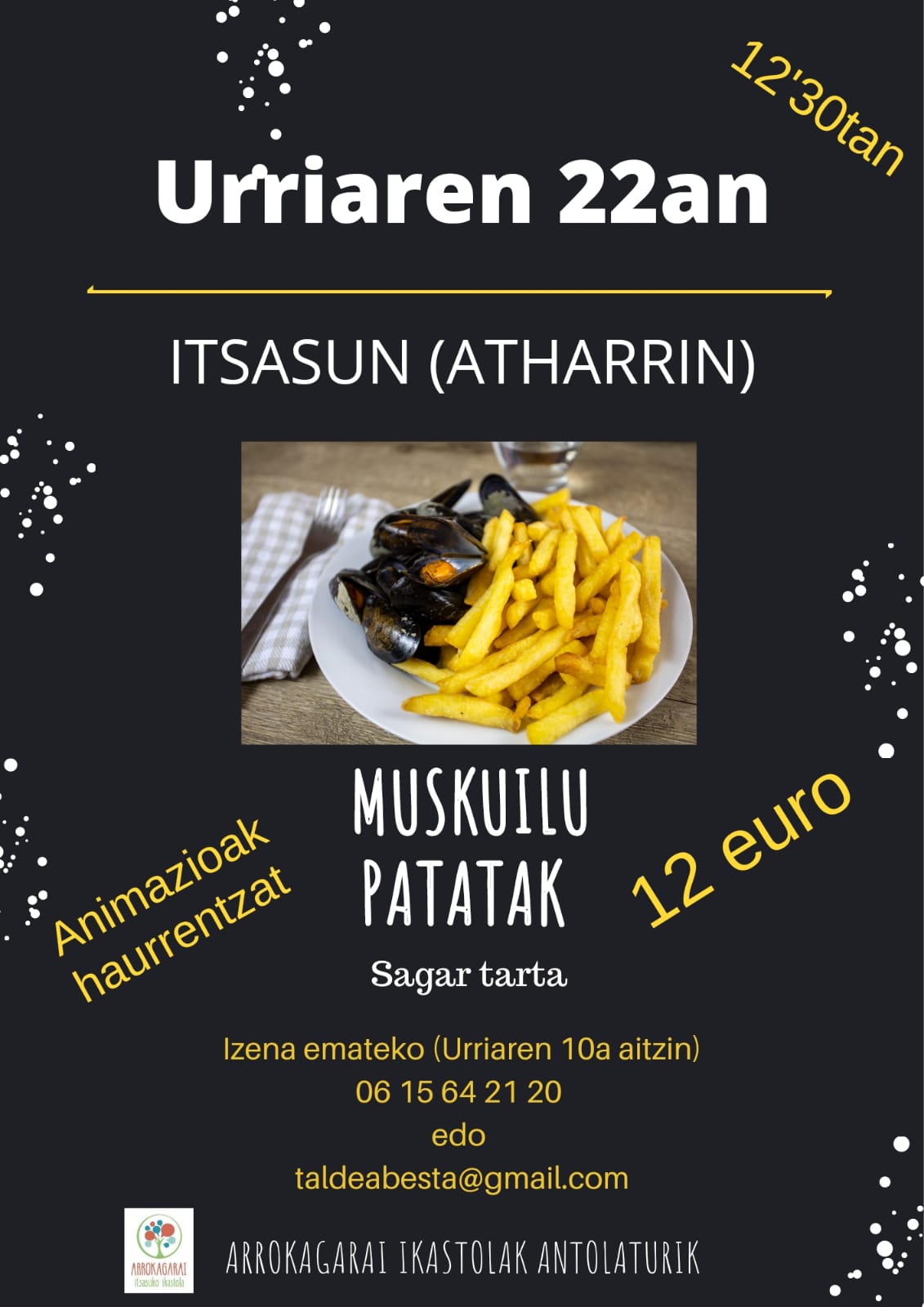 Muskuilu patatak – ARROKAGARAI IKASTOLA